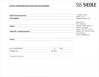 Geschäftskommunikation | Siedle Markenportal